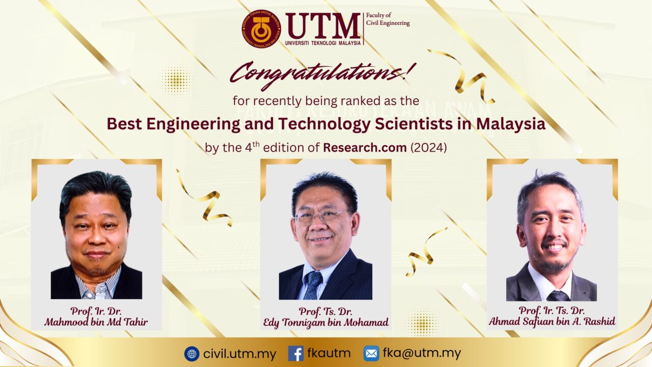 Congratulations to Our Esteemed Research Fellows | Faculty of Civil ...